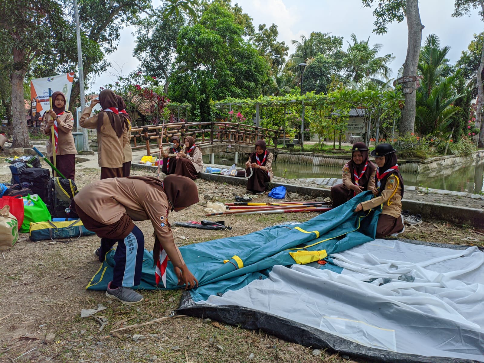 Foto : Training Center Ketiga Kontingen Cabang Karawang Rainas XII ...